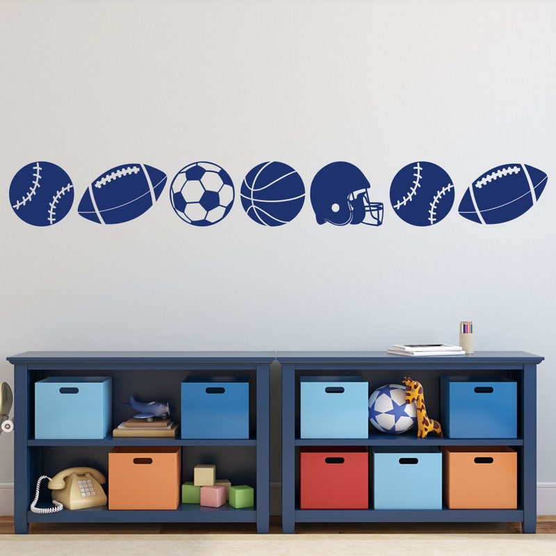 Sports Wall Decal - Etsy