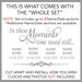 Custom Wall Decal in These Moments, Family Names Dates Vinyl Wall ...