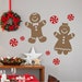 Holiday Decal Six Peppermint Candies Christmas Wall Decoration ...