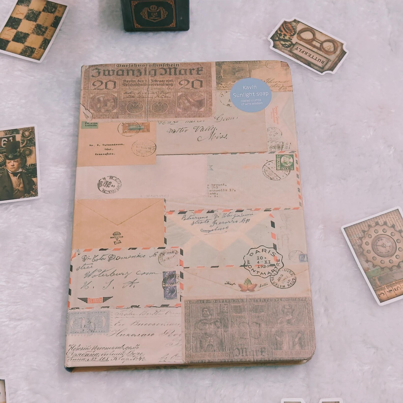 Retro Kraft Paper Journal | 80s Style Diary - Etsy