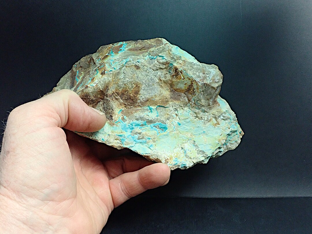 30518 Turquoise Specimen Untreated Royston Mine Turquoise 7 X 4 X 3.5 ...