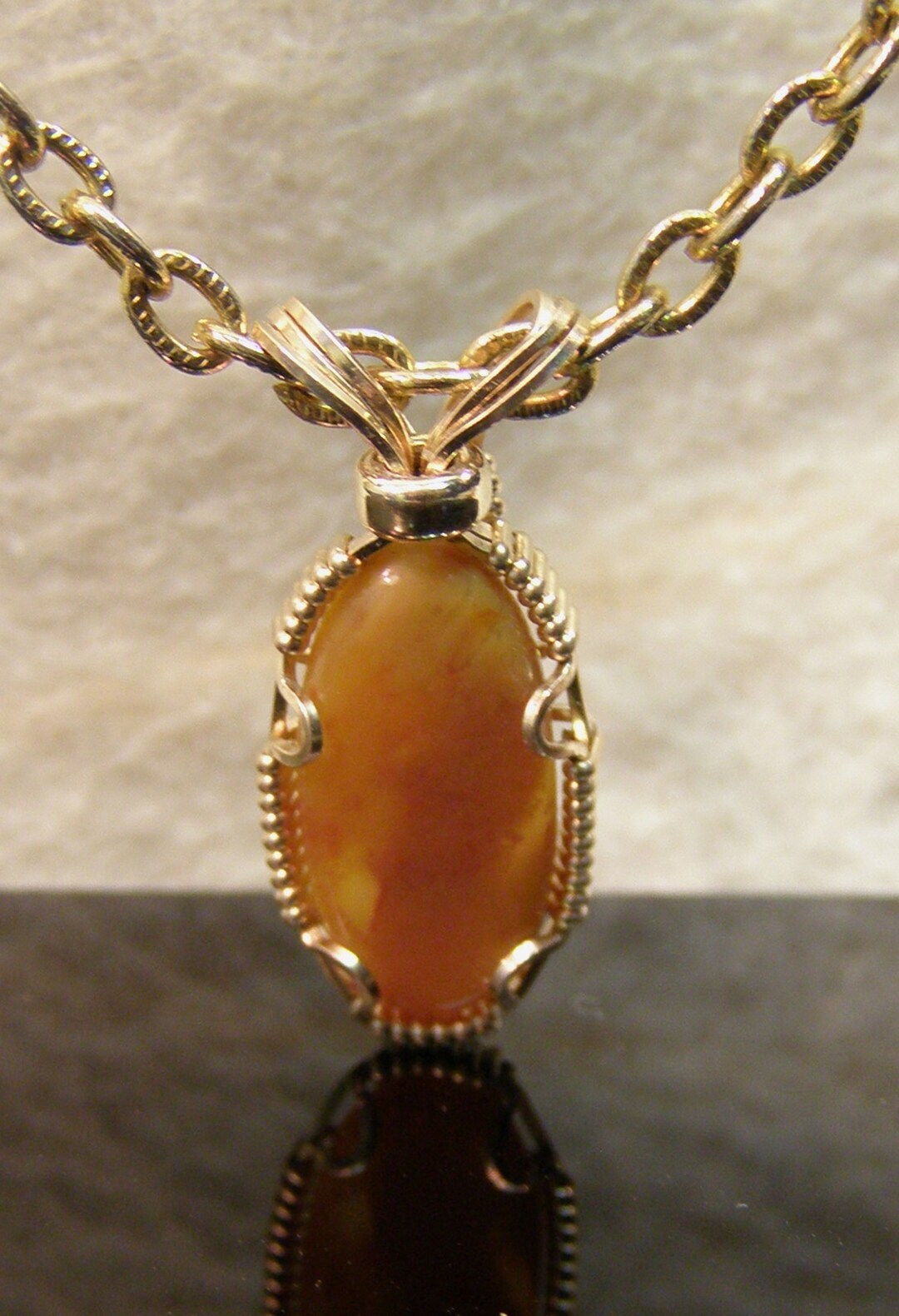 5030 Opal Jasper Pendant Hand Made Wire Wrapped Opal Jasper Necklace ...