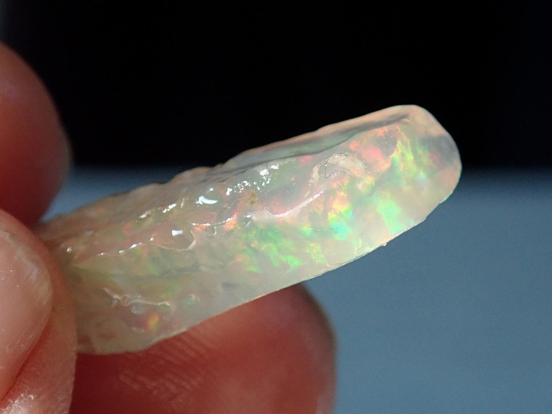 30870 Crystal Opal Specimen Wet Virgin Valley Opal Display Specimen 37 ...