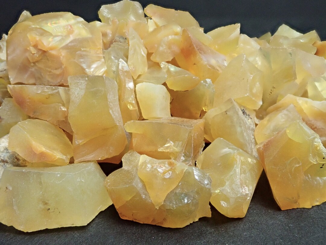 30425 Golden Opal Chips 2 Oz Lot of Golden Opal Crafting - Etsy