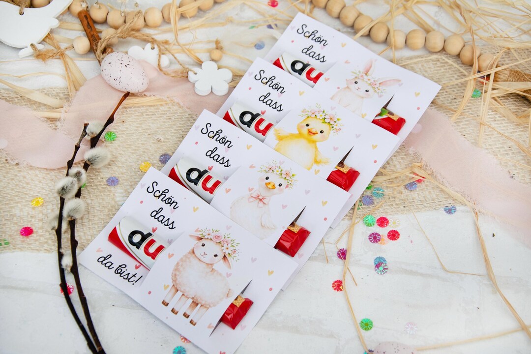 Printable Duplo Easter Gift – Easter Bunny With Duplo Chocolate – Duplo ...