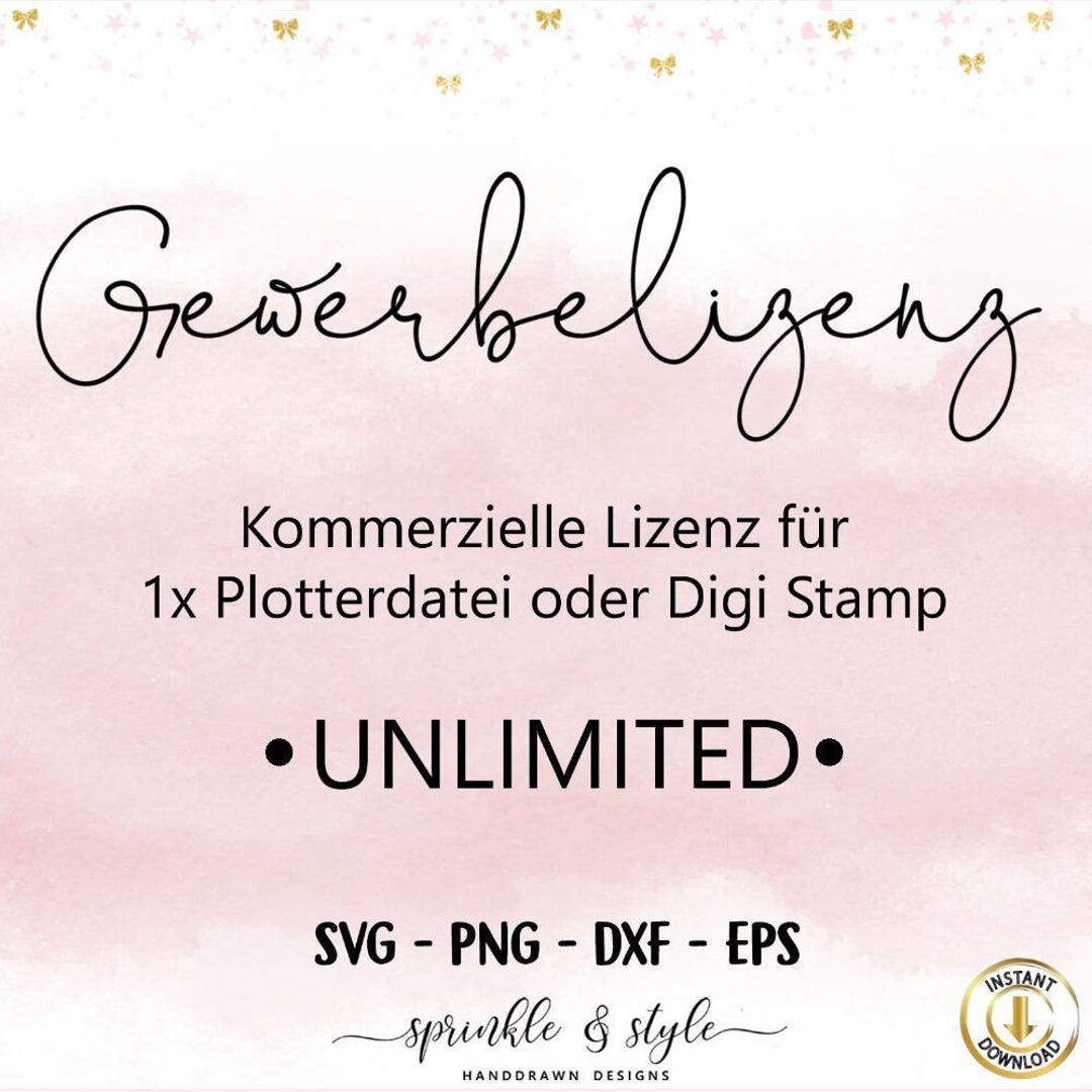 Business License, Plotter File, Laser File Png, Svg, Dxf, Eps, Clipart ...