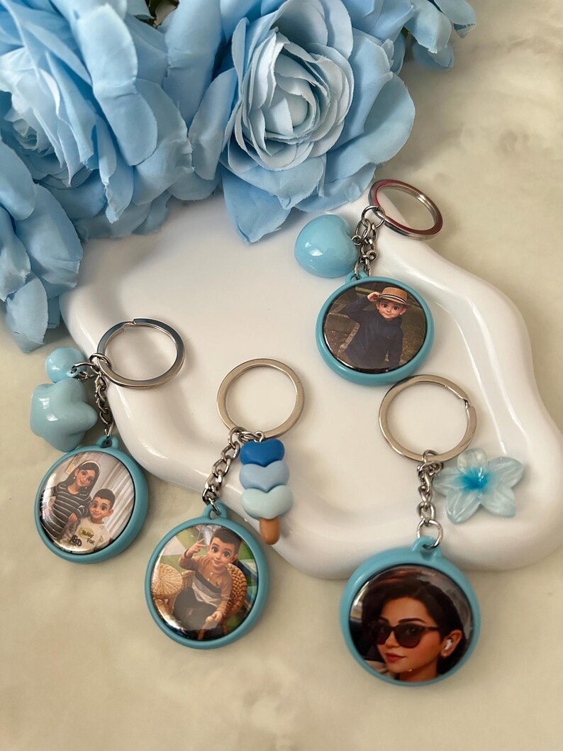 Personalized Keychain – Photo, Name and AI Animated Photo - Etsy Australia