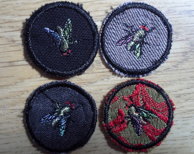 Housefly Embroidered Patch - Etsy