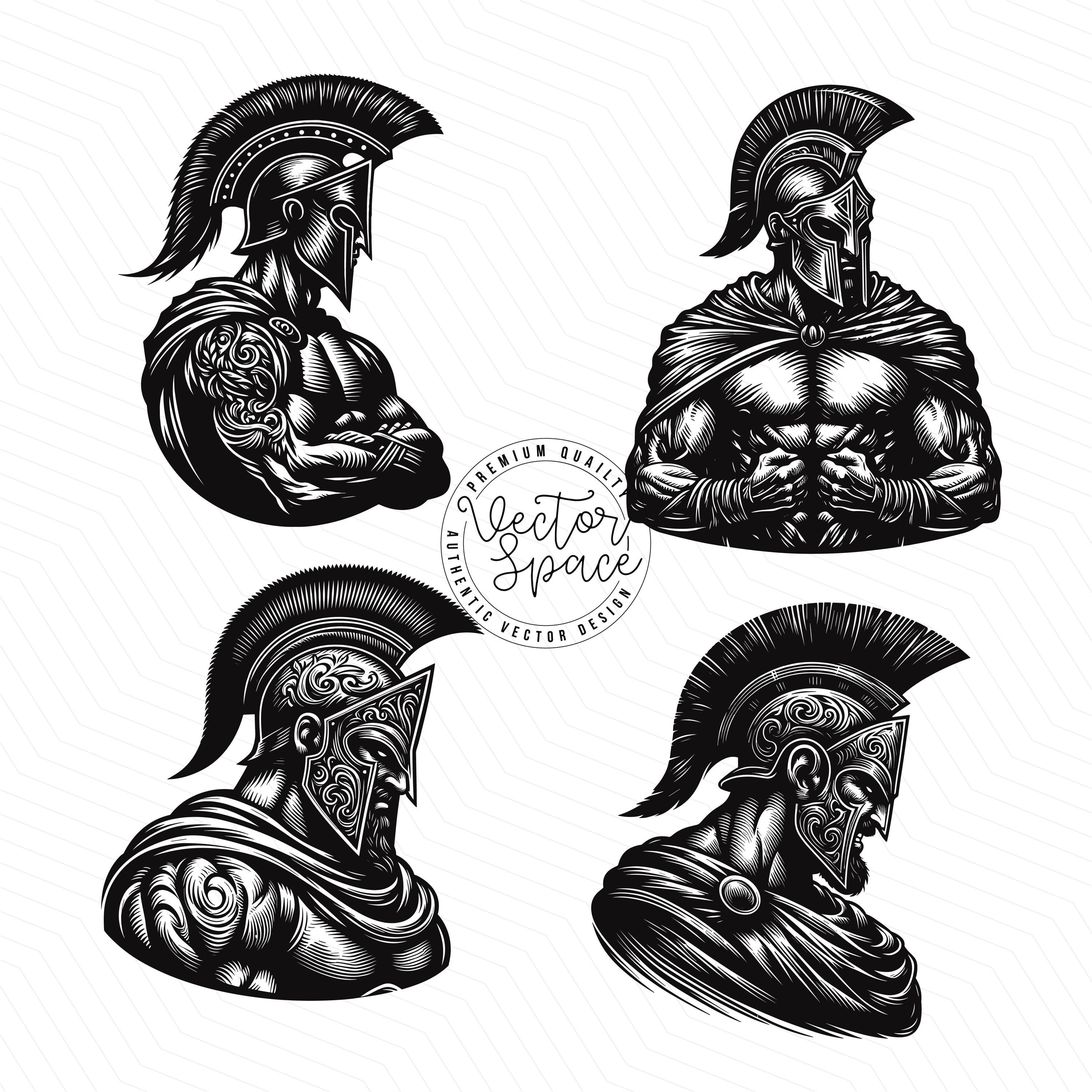 Spartan Warrior Svg, Spartan Soldier Svg, Gladiator, Spartan Symbol ...