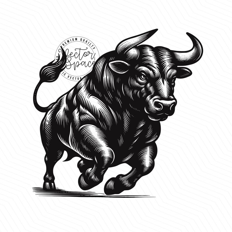 Bull SVG Bundle, Angry Bull, Charging Bull, Wildlife Bull, Bull Mascot ...