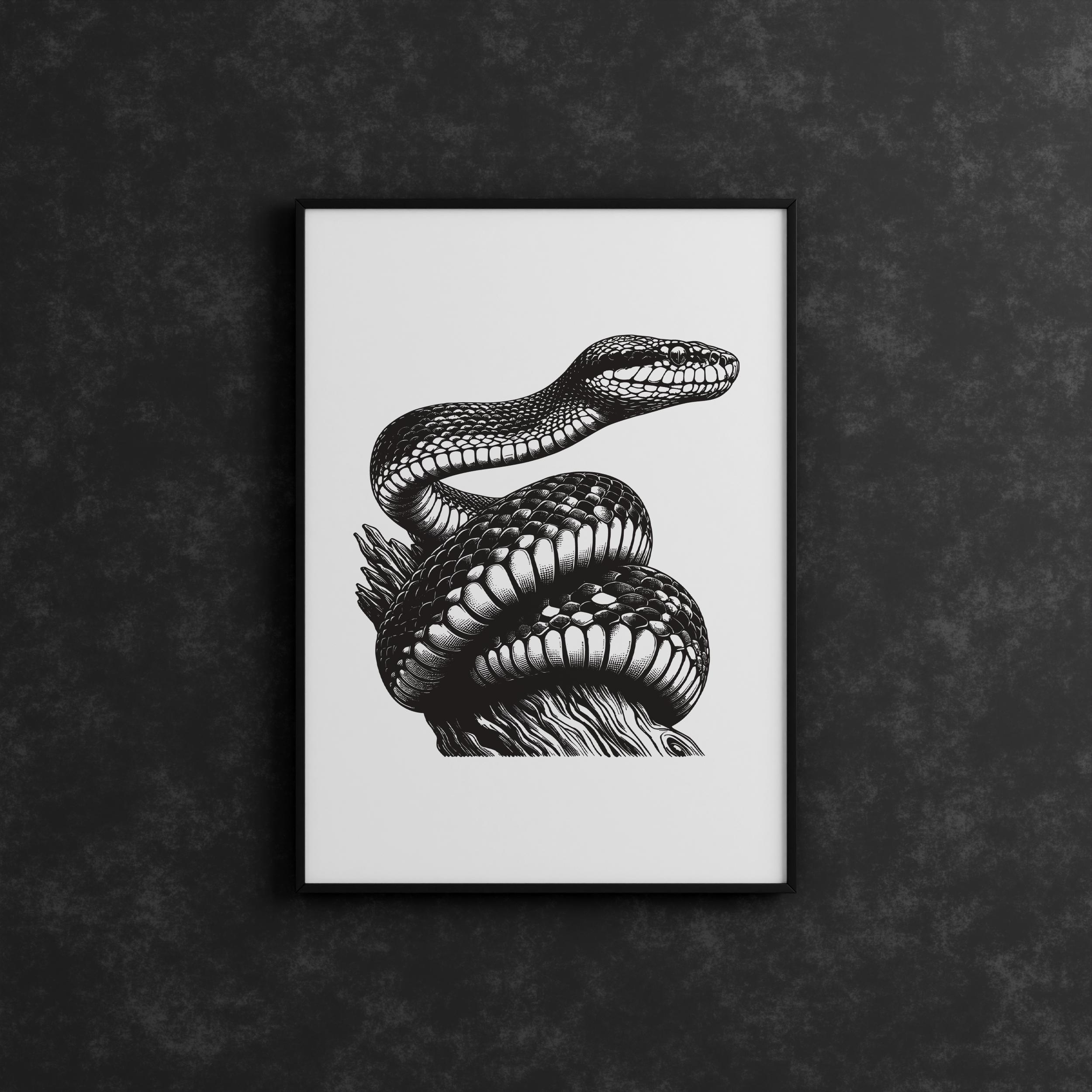 Snake SVG, Snake Bundle Vector, Reptile Snake, Snake Head, Coiled Snake ...
