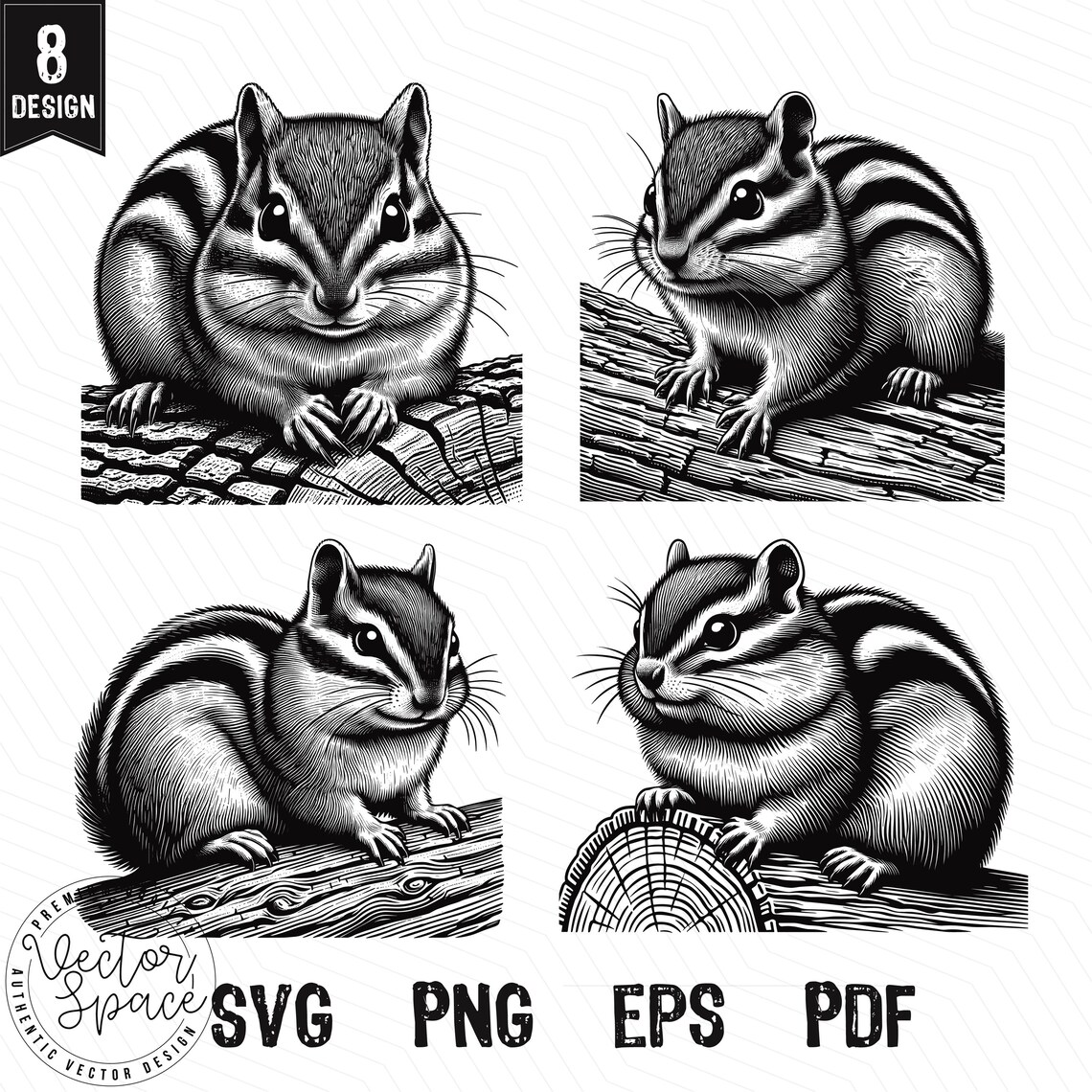 Squirrel Chipmunk SVG, Chipmunk Bundle, Cute Squirrel, Woodland Animal ...