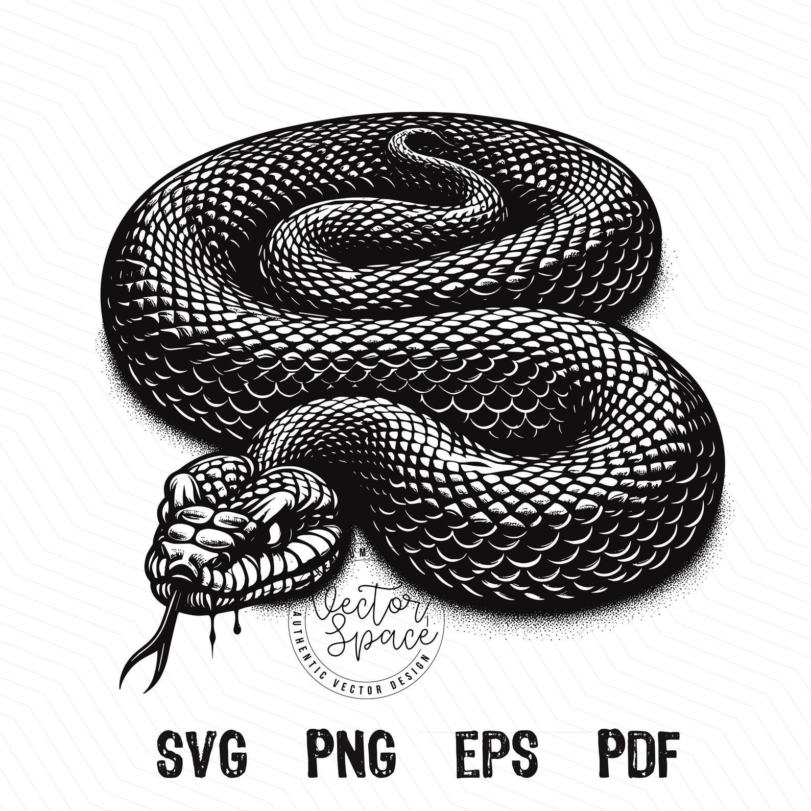 Snake SVG, Angry Snake Vector, Reptile Snake, Snake Head, Coiled Snake ...