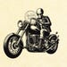 Alien Riding Motorcycle SVG, Alien Biker Svg, Alien Rider, Alien Head ...