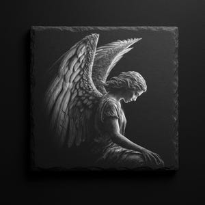 Fallen Angel PNG Bundle: Gothic Laser Engraving Clipart (digital ...