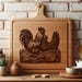 Rooster Hen SVG, Chiken Rooster Svg, Farm Rustic Animal, Hen Chicken ...