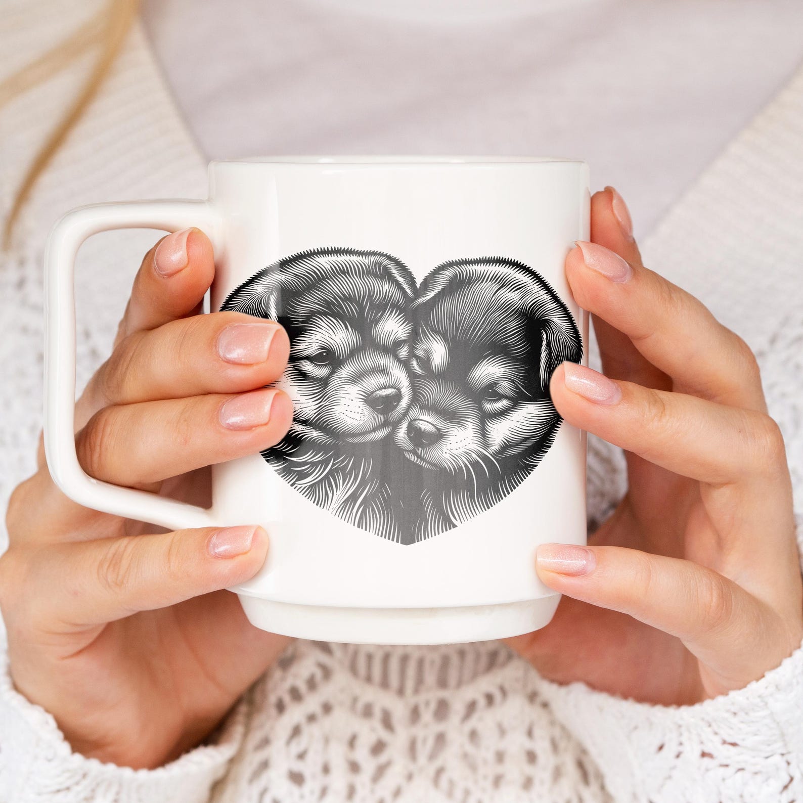 Cute Puppy Dog, Adorable Nuzzling Puppy Dog, Cute Baby Dog, Love ...