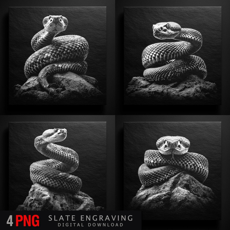 Snake Art Print - Etsy