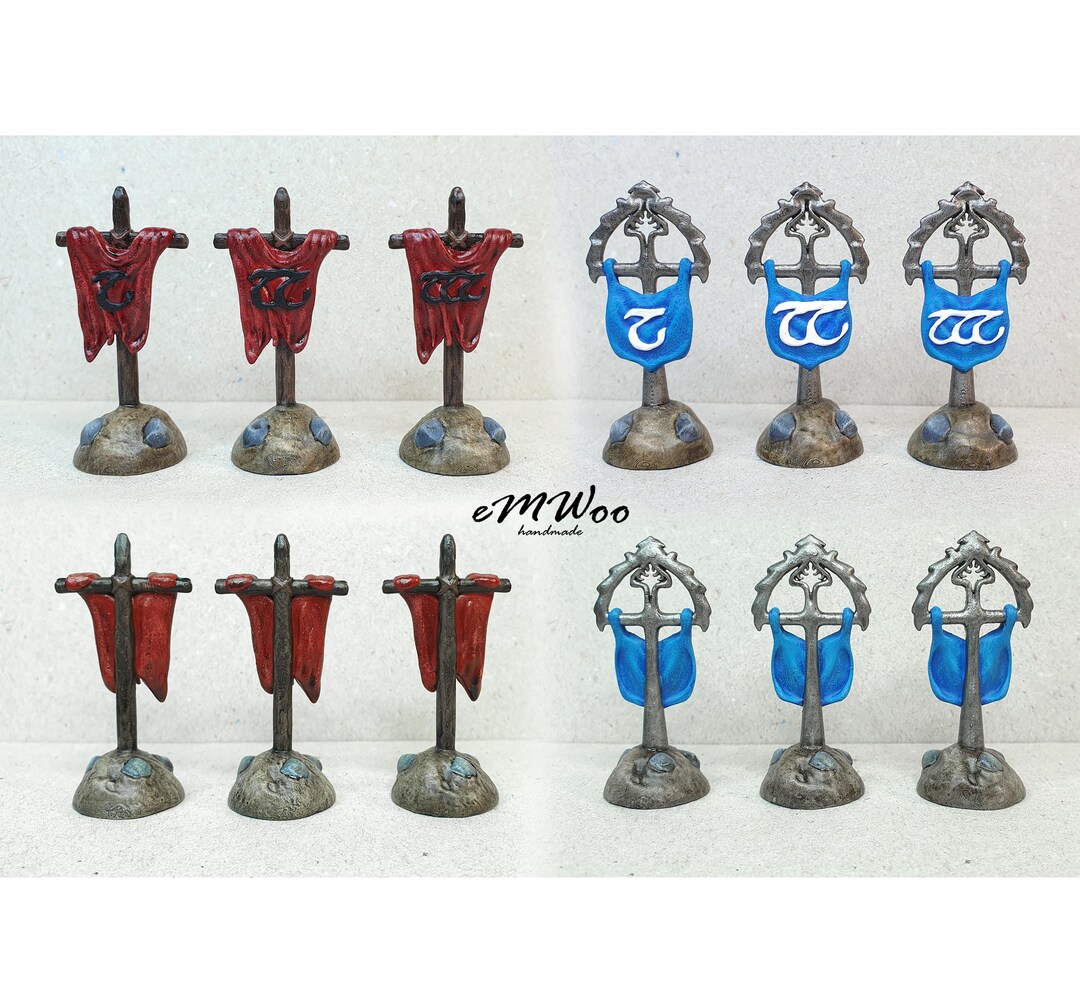 ARMY BANNERS | PAINTED | War of the Ring | Miniatures | Flags ...