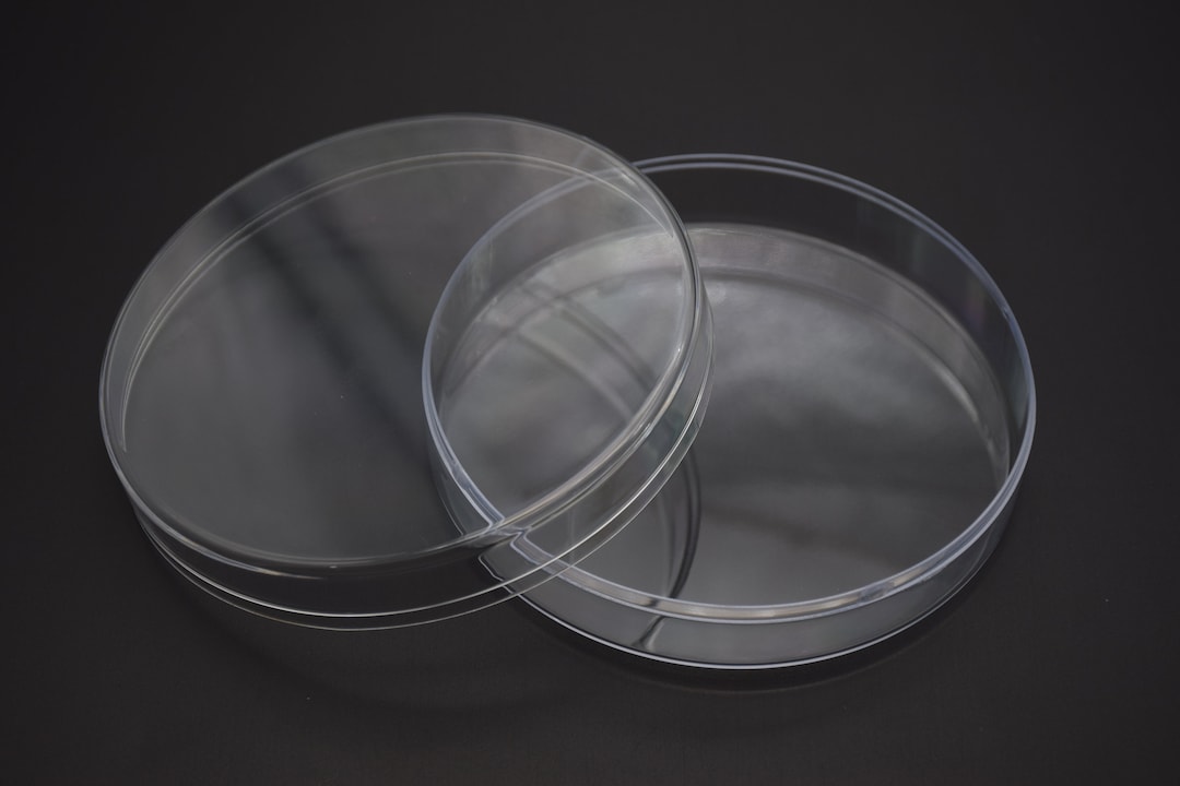2pieces 105mmx30mm Round Clear Plastic Box,transparent Ps Box With Lid ...