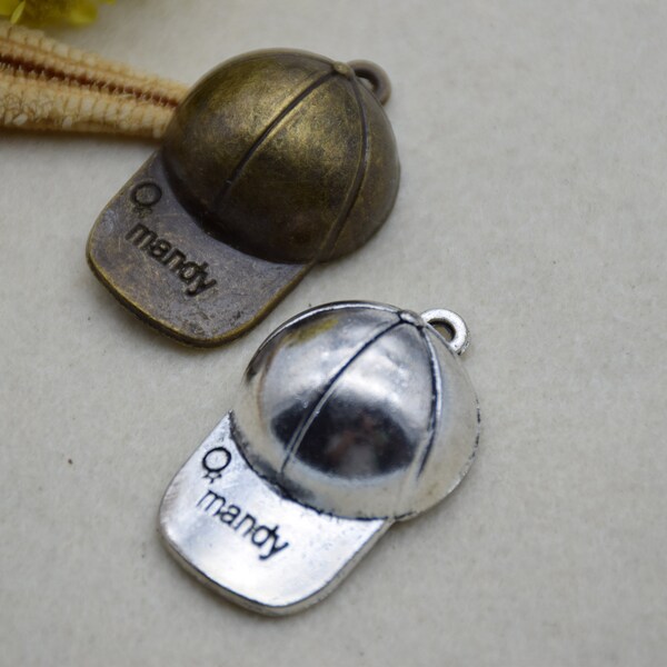 Baseball Hat Charm - Etsy