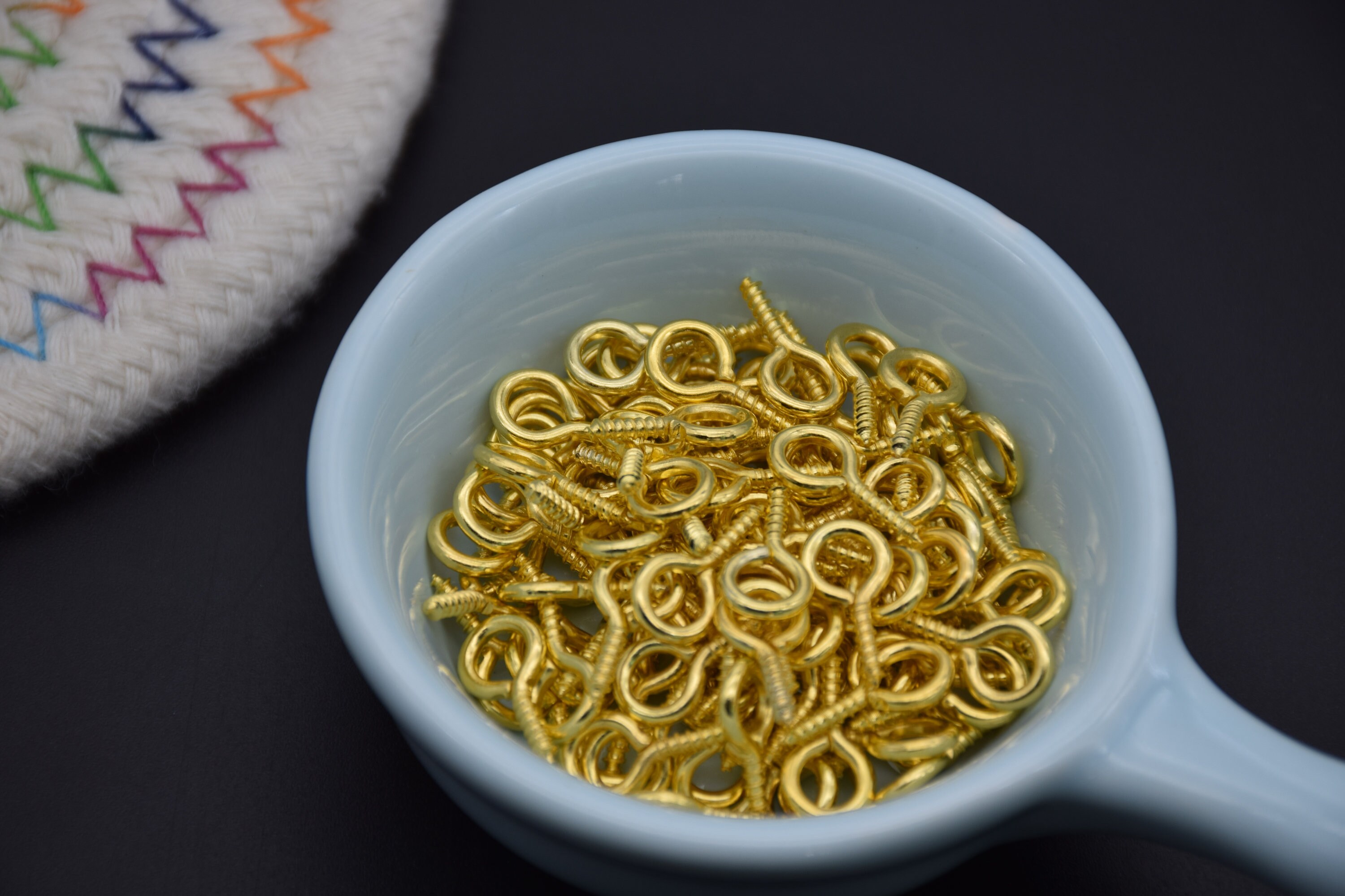 100 Metal Screw Eyes,screw Eye Pins,screw Eye Hook Bails,eye Hook Screw ...