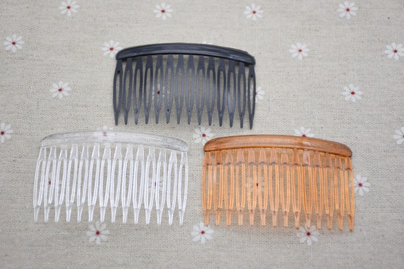 10pieces 14 Teeth Plastic Hair Combswedding Bridal Combshair | Etsy