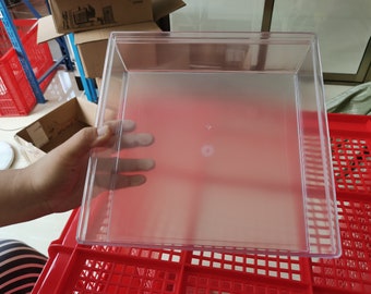 6pieces 57mmx40mmx20mmheight Rectangle Clear Plastic - Etsy
