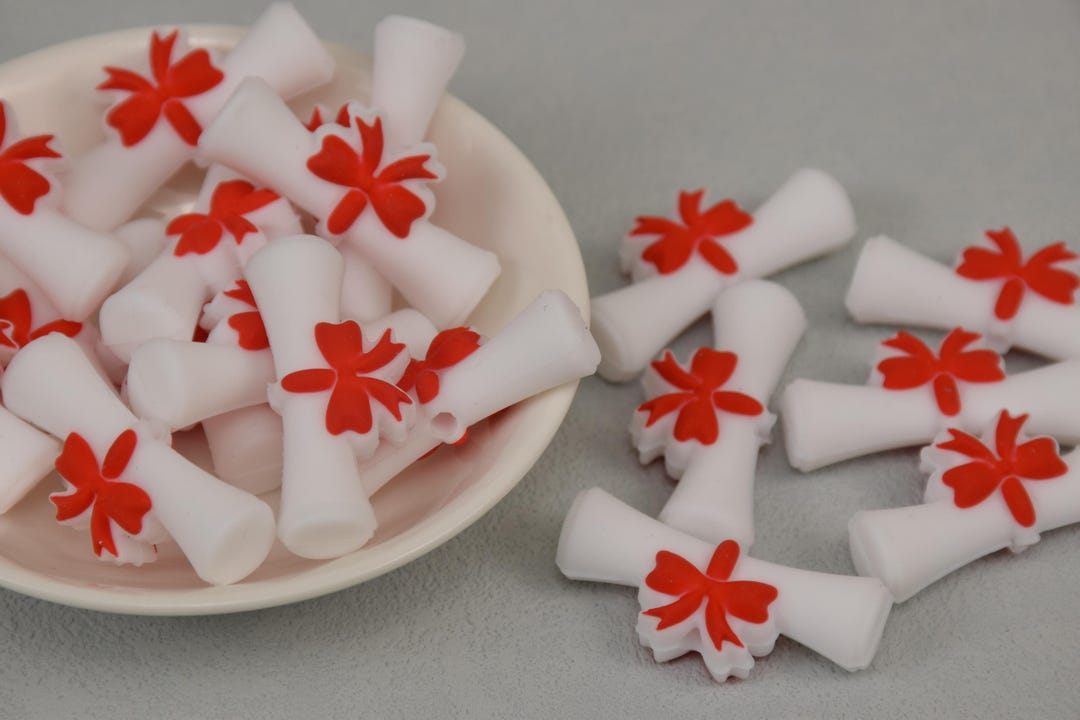 Graduation Certificate Silicone Focus Beads,diploma Gift Focal Beads ...