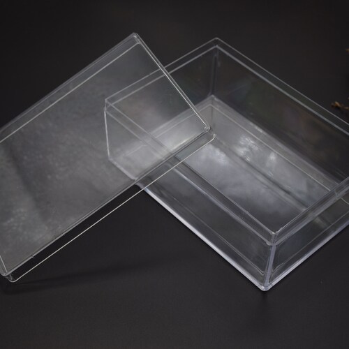 Clear Acrylic Rectangular Box - Etsy