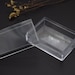 1pieces 90mmx90mmx70mm Square Clear Plastic Box,transparent Ps Box With ...