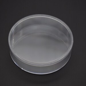 4pieces 72mmx19.5mm Round Clear Plastic Box,transparent Ps Box With Lid ...