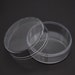 10pieces 45mmx25mm Round Clear Plastic Box,transparent Ps Box With Lid ...