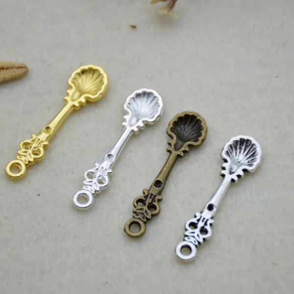 Spoon Charm Necklace - Etsy