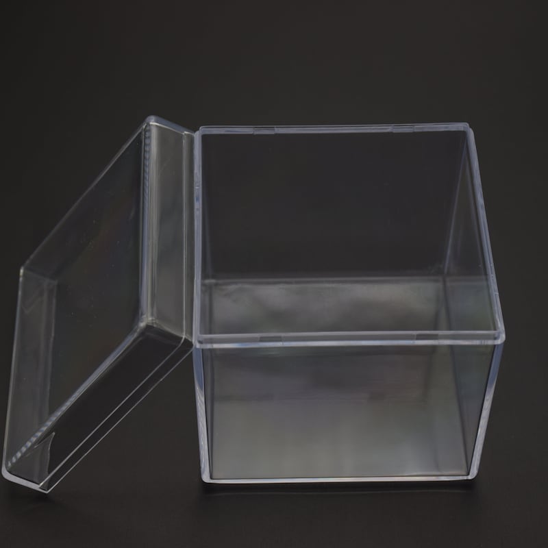 Transparent Card Box With Lid - Etsy UK