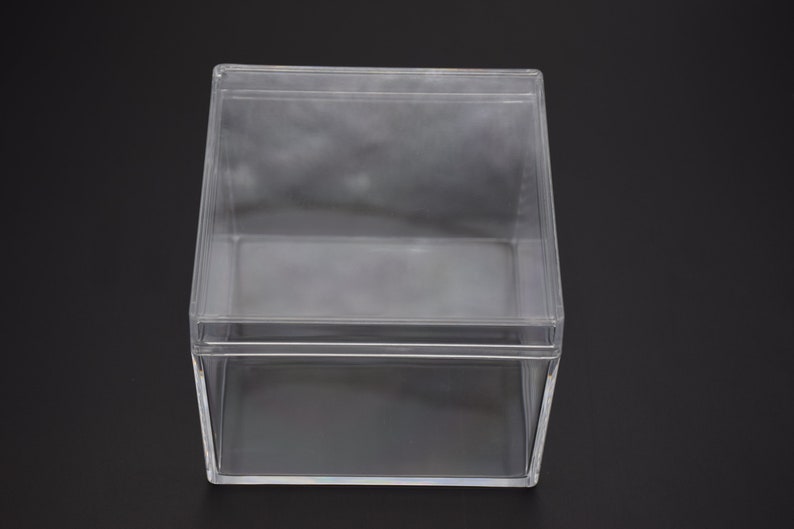 1pieces 90mmx90mmx70mm Square Clear Plastic Boxtransparent - Etsy