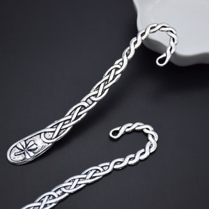 1piece Metal Twisted Coil Bookmarks,flower Bookmarks,readers Gift,book ...