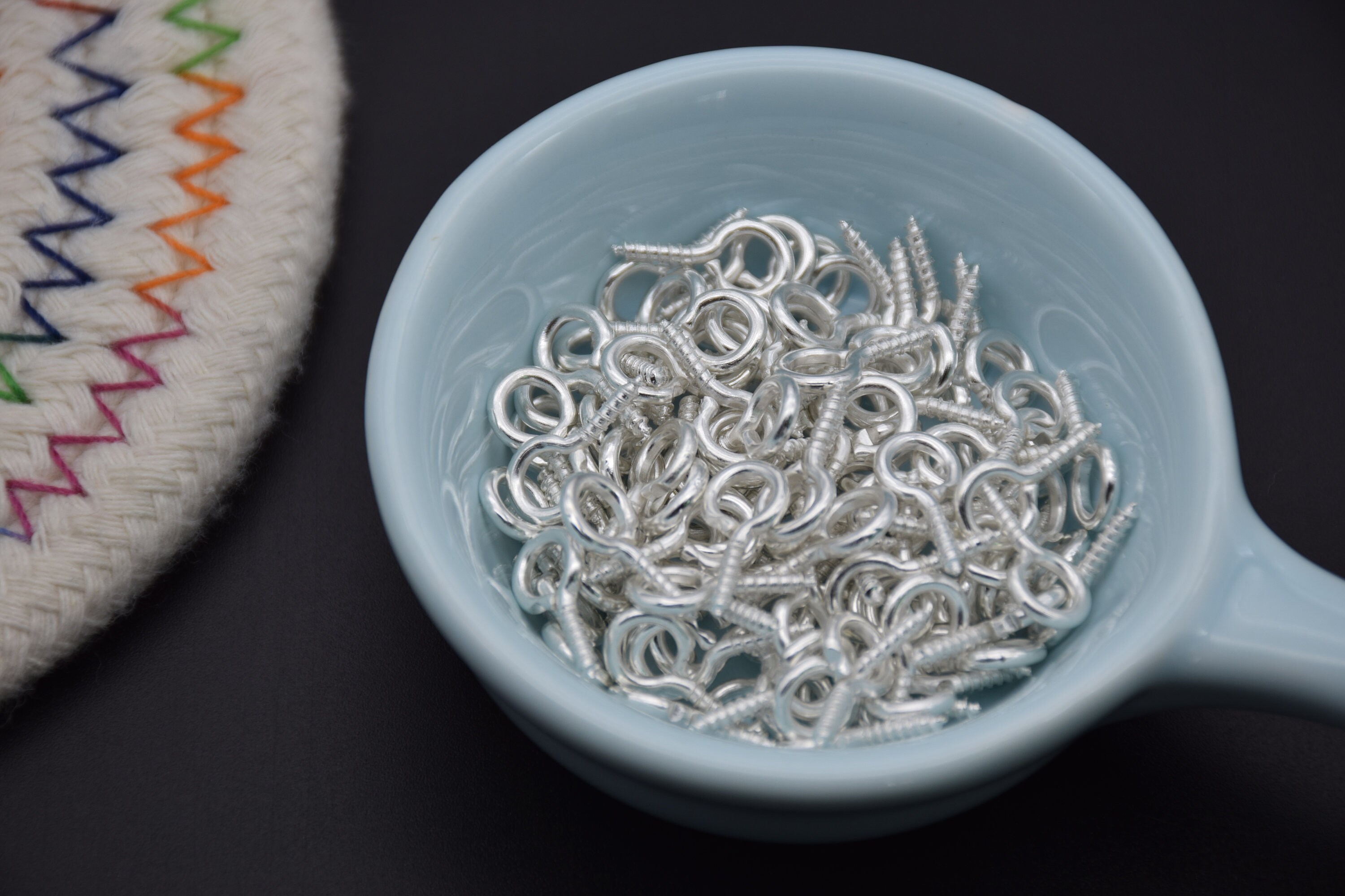 100 Metal Screw Eyes,screw Eye Pins,screw Eye Hook Bails,eye Hook Screw ...