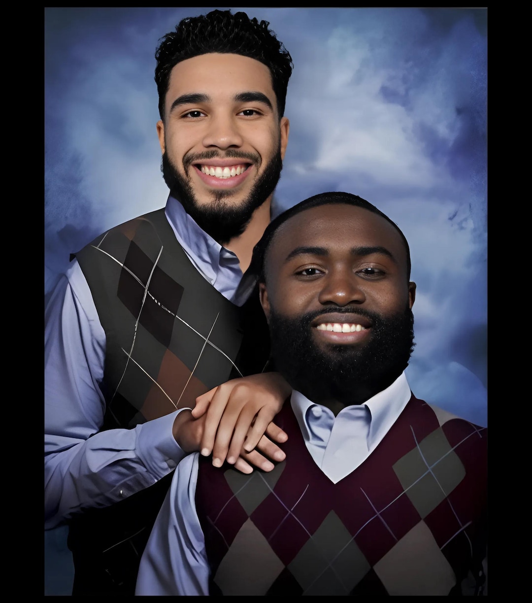 Funny Jayson Tatum X Jaylen Brown Step Brothers Vintage Png, Boston ...