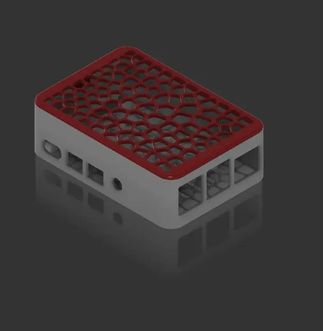 Raspberry Pi 4 Case 3D Print Files 3MF & G Code (digital Print Files ...