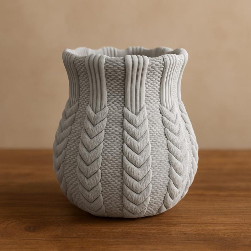 Knitted Flower 3d Printed - Etsy UK