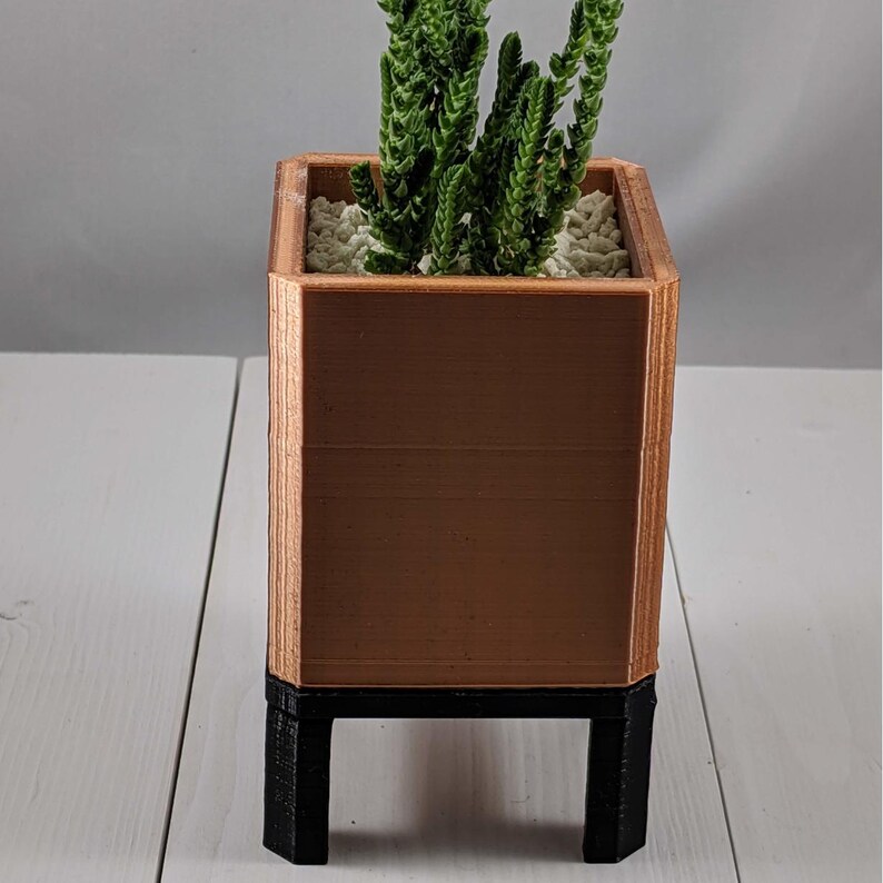 Modern Tall Planter With Stand STL File – 3D Printable Digital Download ...