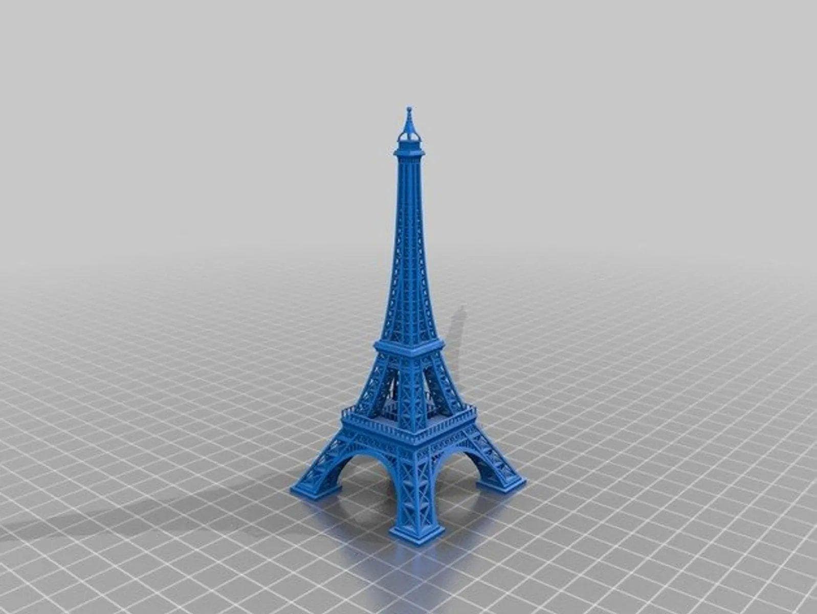 Eiffel Tower 3D Print File STL (digital Print Files Download ONLY) - Etsy