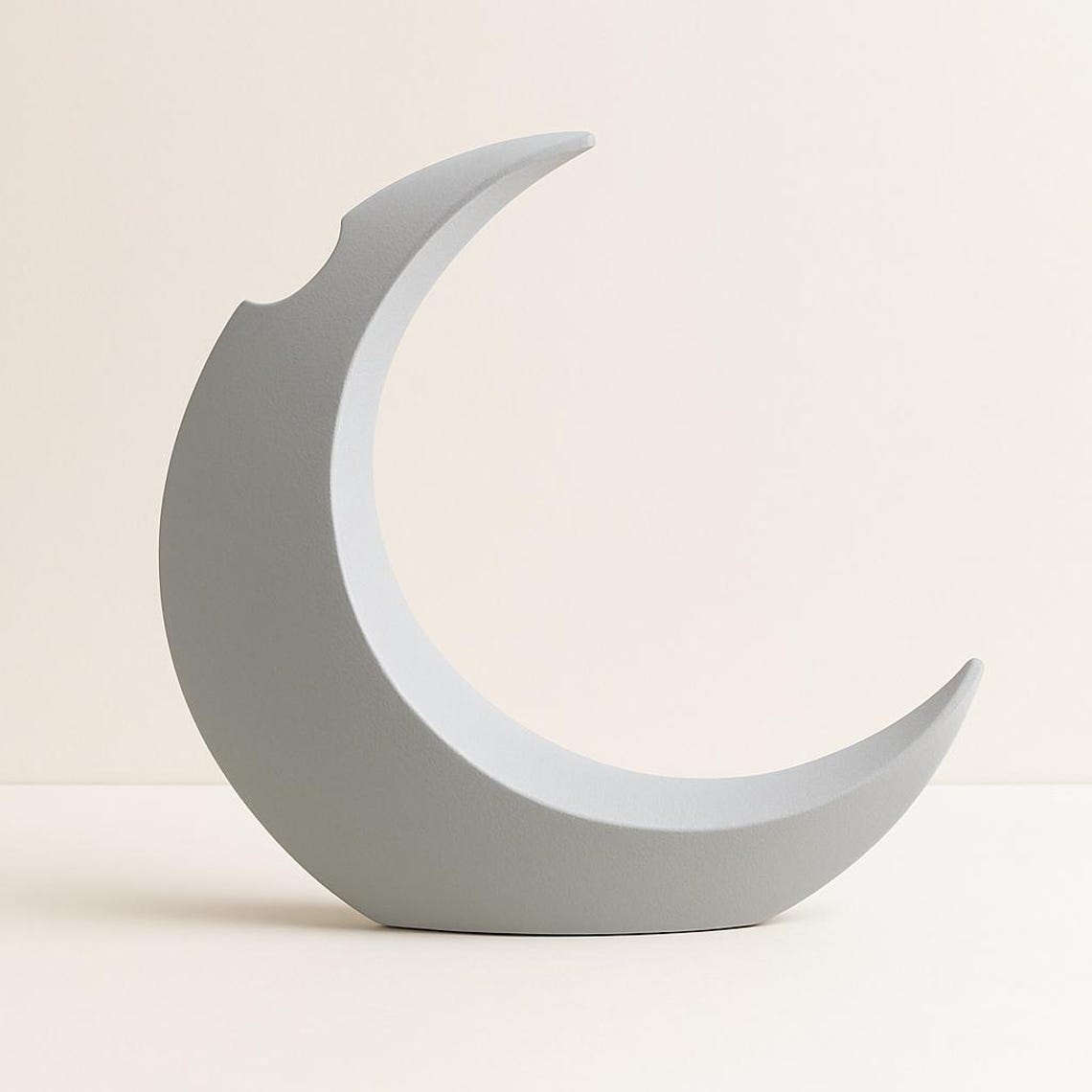 3D Printable Crescent Moon Stand STL File – Minimalist Moon Cradle ...