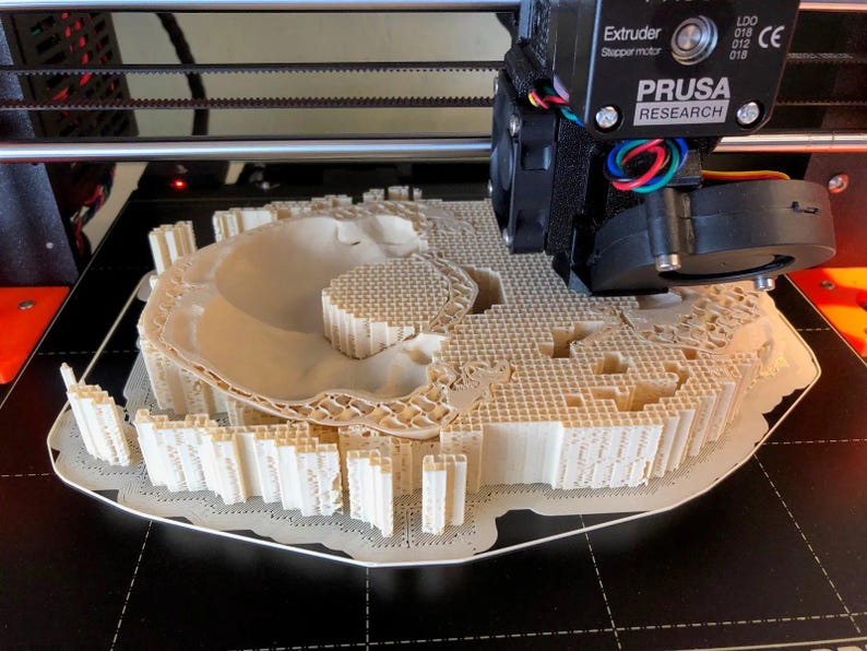 Human Skull Anatomically Correct 3D Print Files STL (digital Print ...