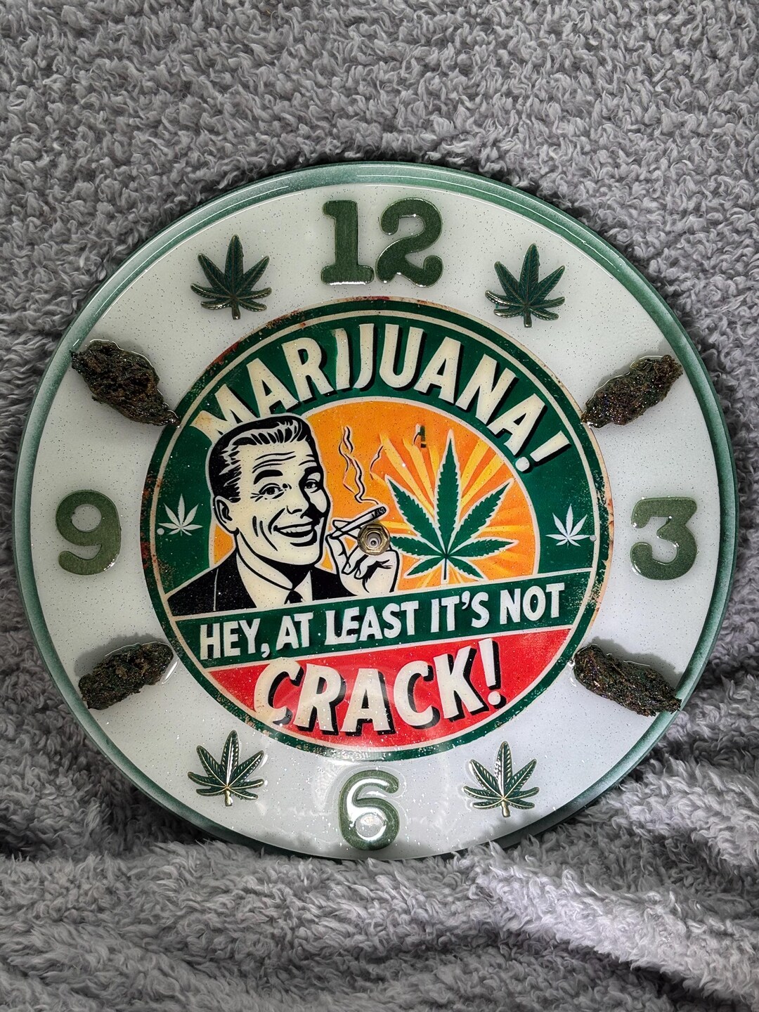 Pot Clocks Fake Weed - Etsy