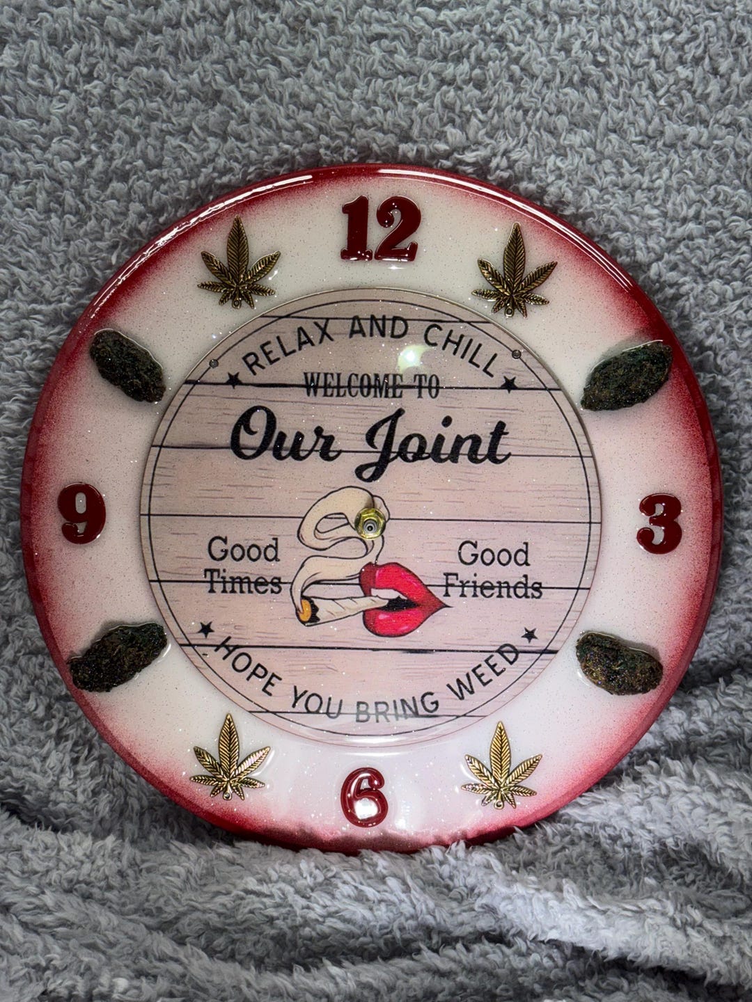 Pot Clocks Fake Weed - Etsy