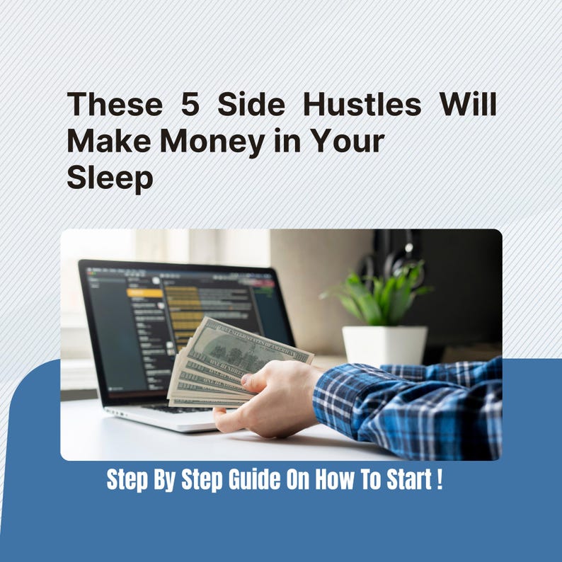 5 Side Hustles That Will Make You Passive Income - Etsy
