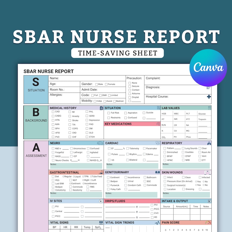 Nurse Med Surg Bar - Etsy