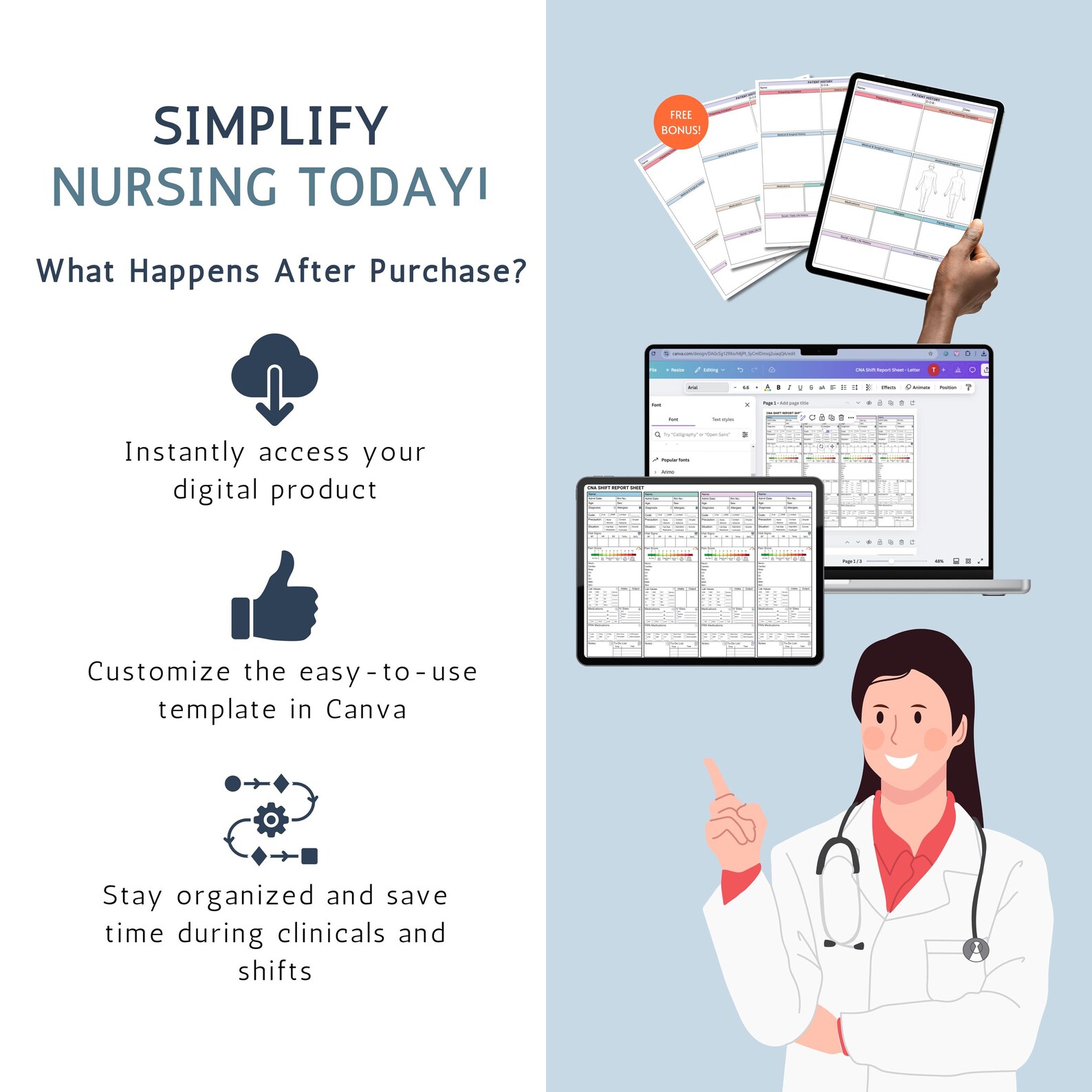 CNA Report Sheet, CNA Brain Sheet, Cna Report Sheet Med Surg, Cna ICU ...